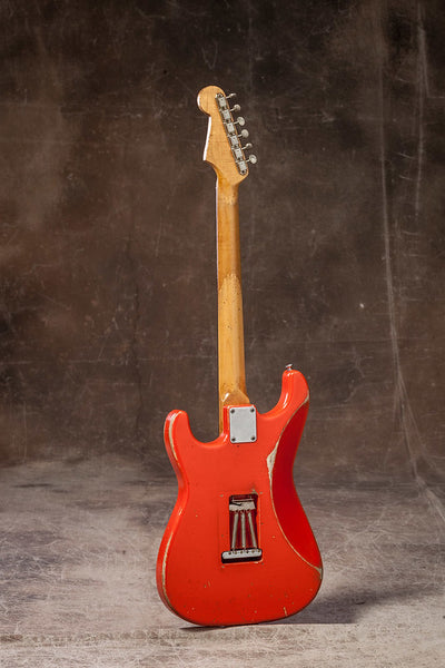 NEW 2023 Nacho Stratocaster Gary Moore *Custom Color* Aged Siesta Red ...