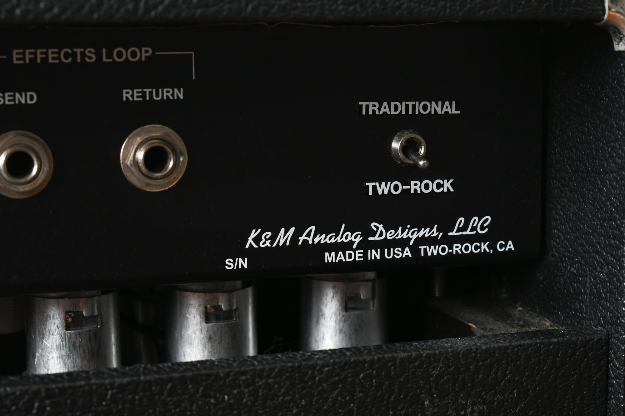 Two Rock Matt Schofield Signature Amplifier Prototype - Matt's Actual ...