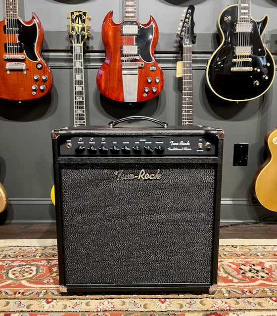Two Rock Traditional Clean 40/20 1x12 Combo Black Bronco Tolex Sparkle ...