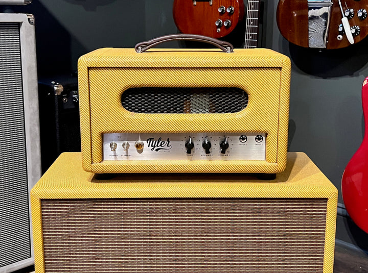 Tyler Amp Works 20-20 Head & 1x12 Cab Lacquered Tweed – Watchtower Guitars