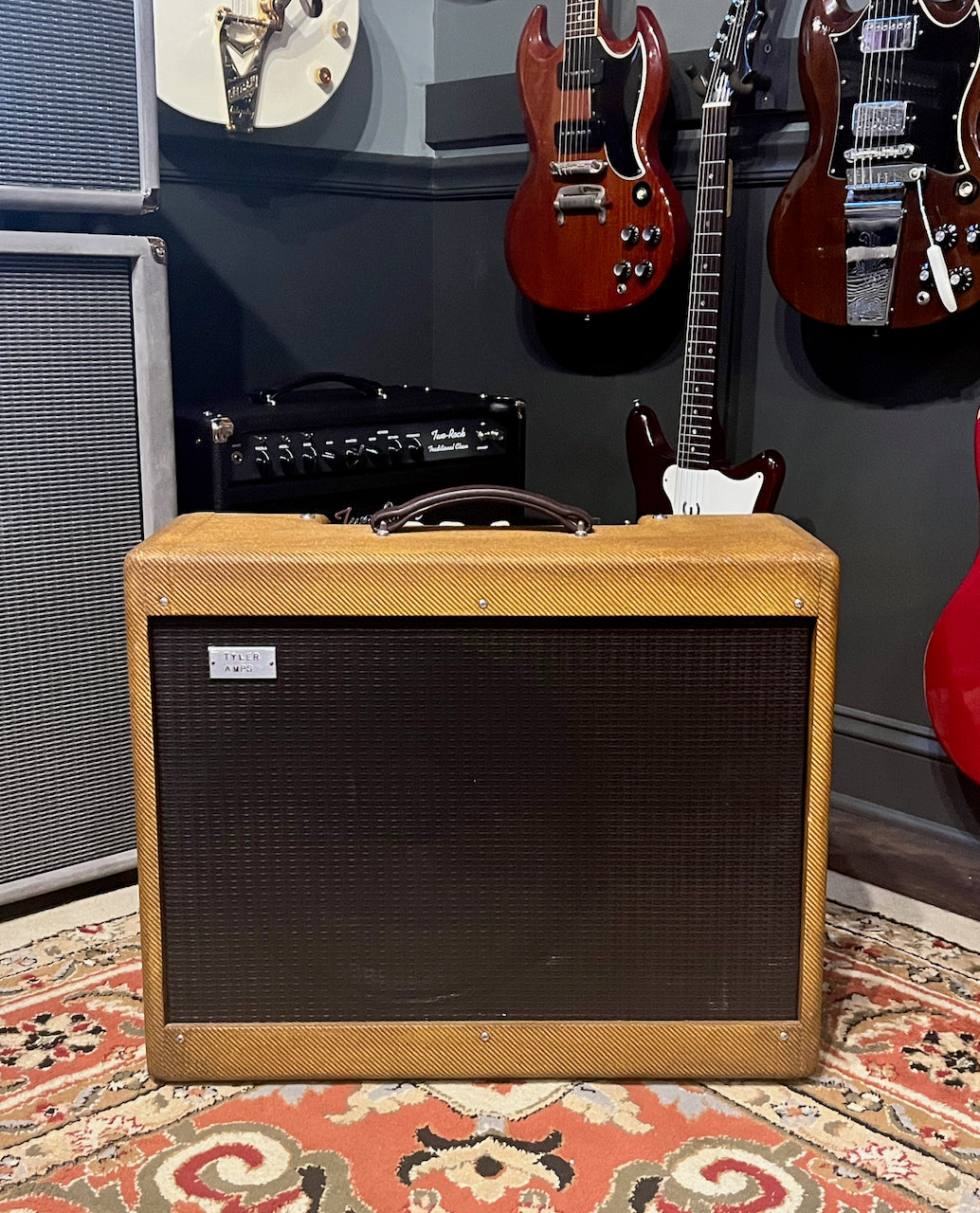 Tyler Amp Works 20-20 1x15 Combo Lacquered Tweed – Watchtower Guitars