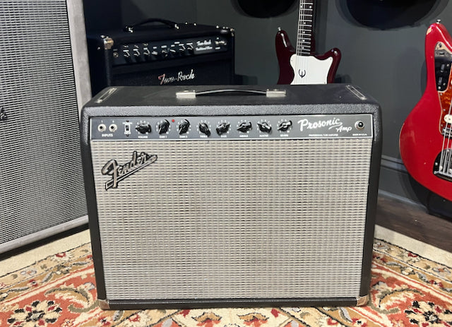 1997 Fender Prosonic 2x10 Combo Black – Watchtower Guitars