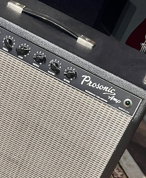 1997 Fender Prosonic 2x10 Combo Black – Watchtower Guitars