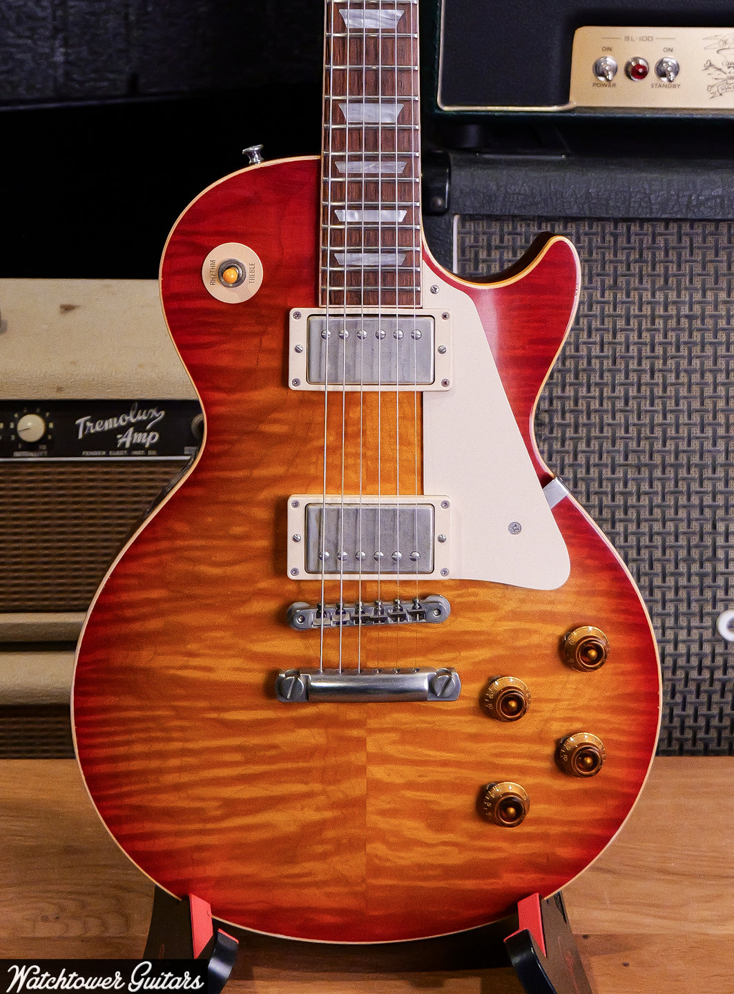 2001 Gibson Les Paul 1959 R9 Standard Cherry Sunburst Tom Murphy Aged ...
