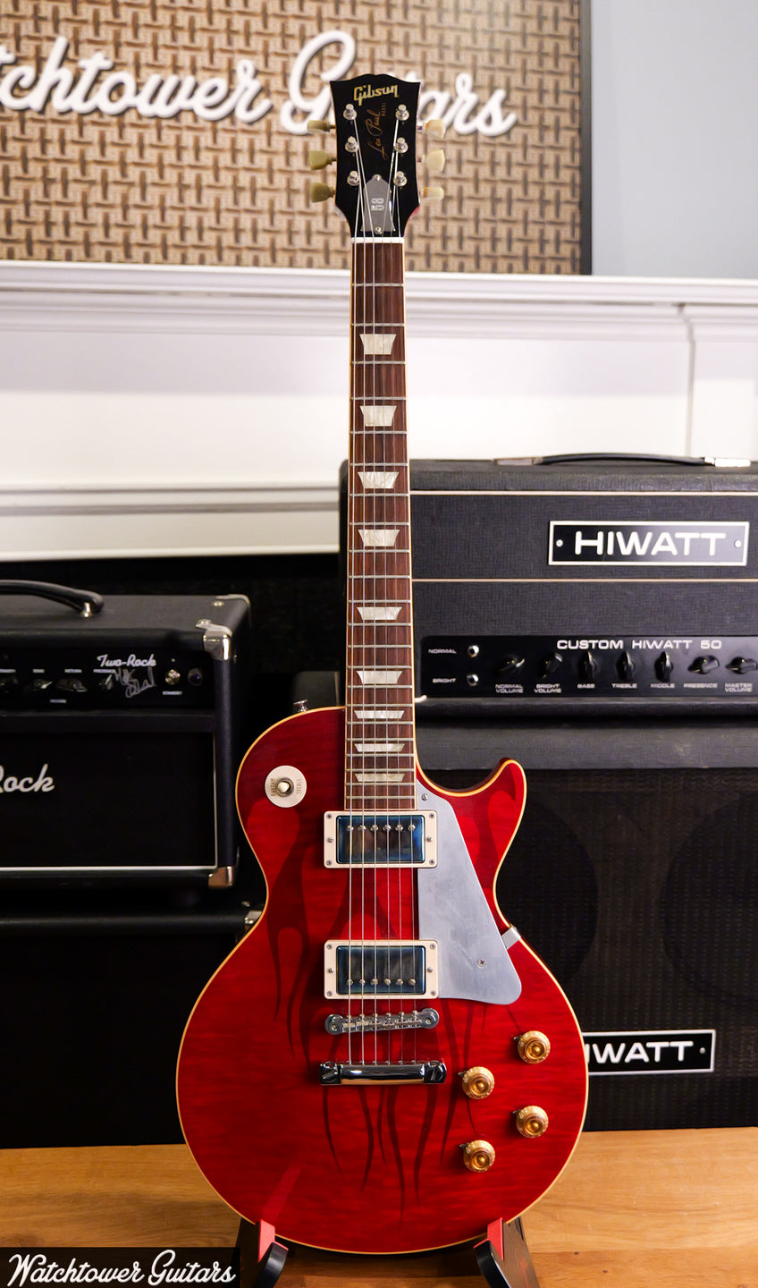2008 Gibson Custom Shop Hot Rod 58 Les Paul Translucent Cherry Red wit ...