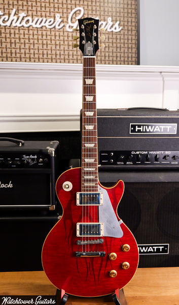 2008 Gibson Custom Shop Hot Rod 58 Les Paul Translucent Cherry Red wit ...