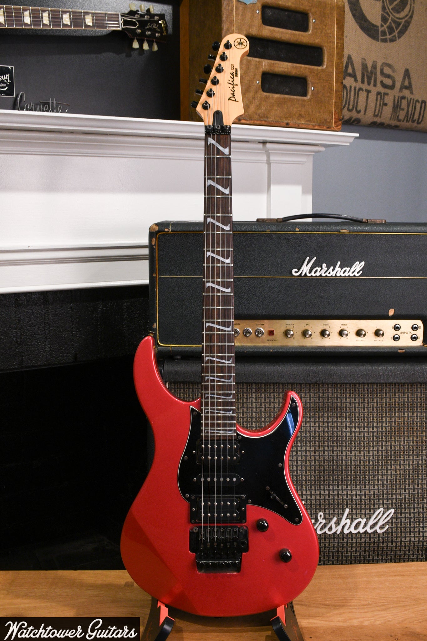 1990s Yamaha Pacifica 1221 Magenta – Watchtower Guitars