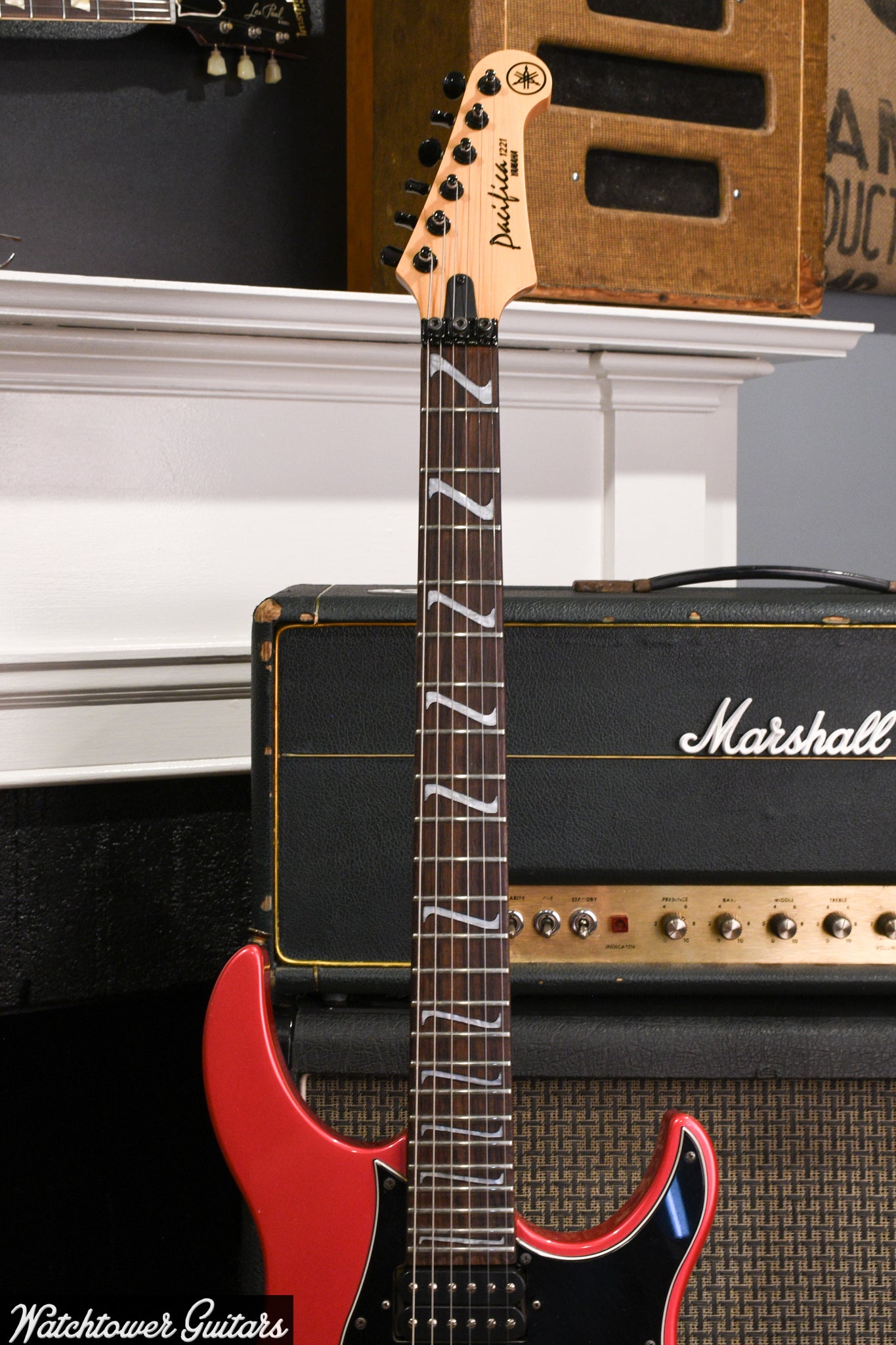1990s Yamaha Pacifica 1221 Magenta – Watchtower Guitars