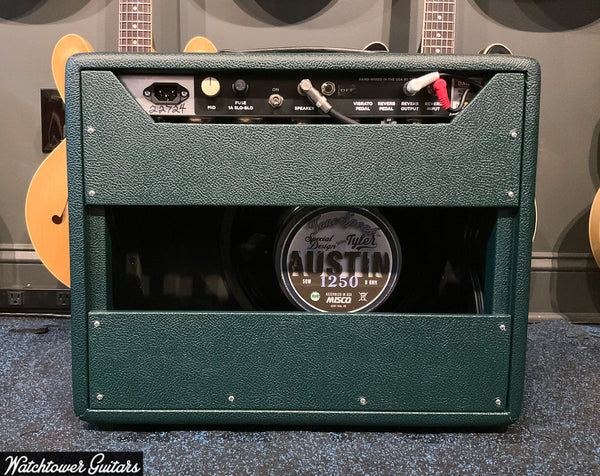 Tyler JT-22 1x12 Combo British Racing Green Tolex – Watchtower Guitars
