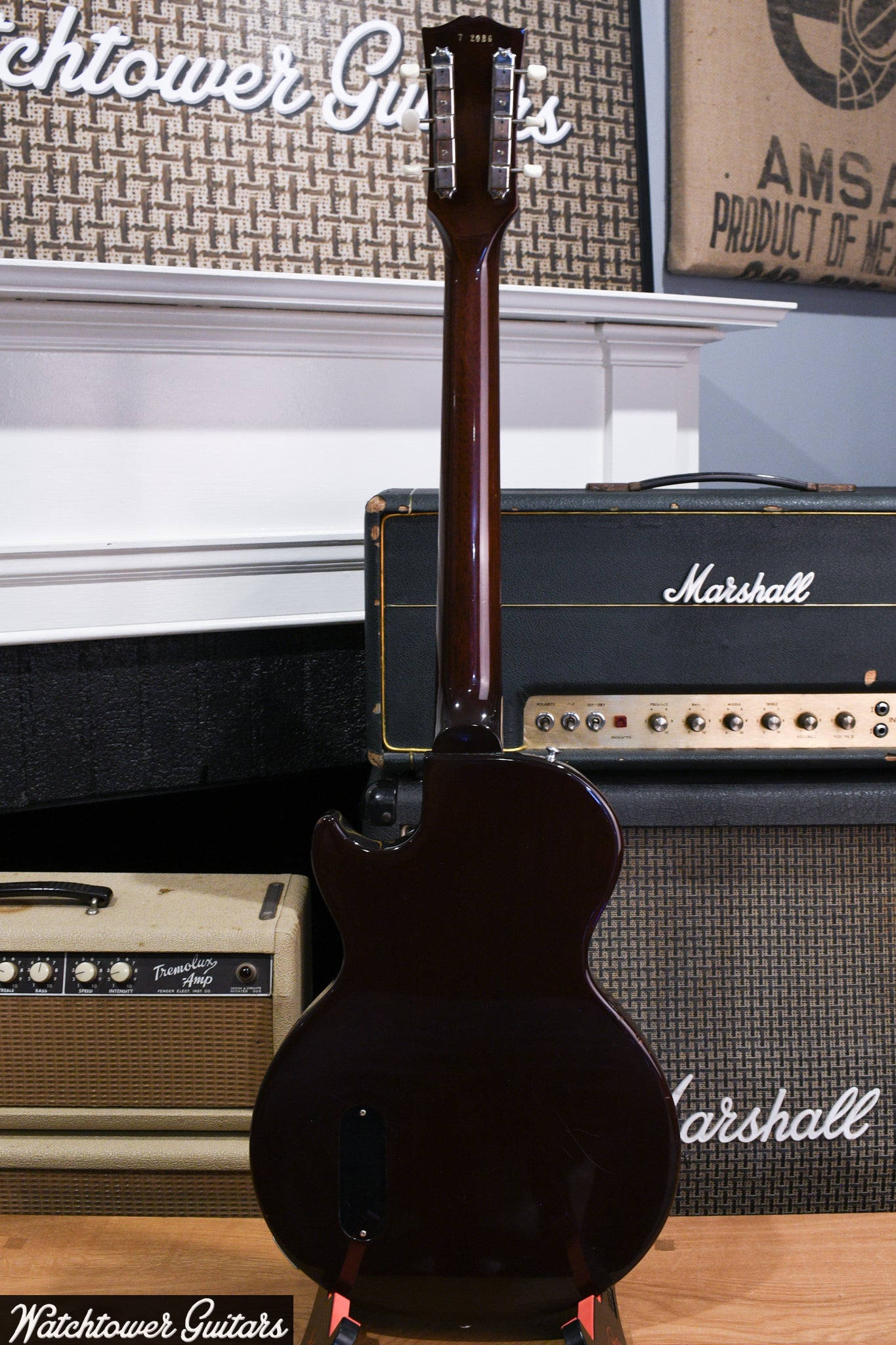 2002 Gibson Custom Shop Historic 1957 Les Paul Jr Tobacco Sunburst ...