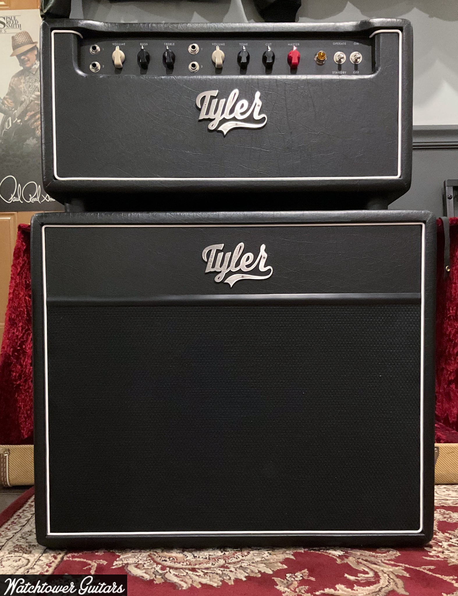 Tyler Amp Works HM30 Head and Cab - Black, Celestion – Watchtower Guitars