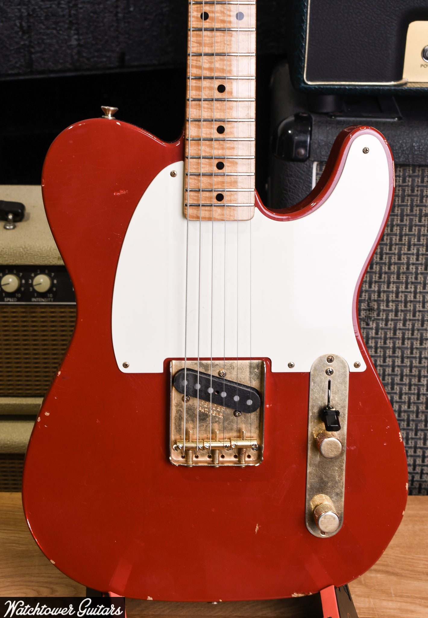 2010 Fender Esquire Custom Shop Masterbuilt by Paul Waller Dakota Red ...