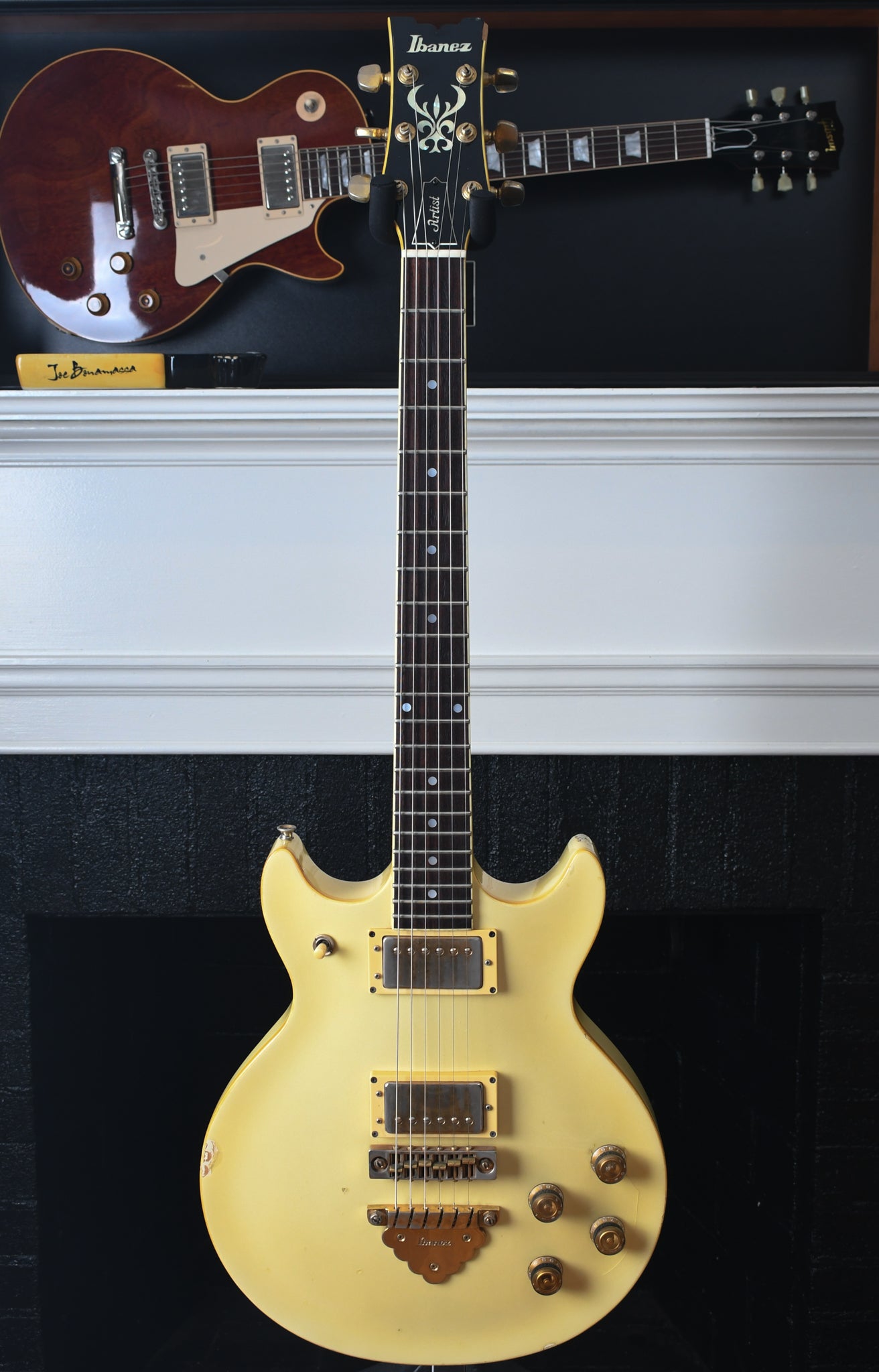 1982 Ibanez Artist AR 100 Polar White MIJ – Watchtower Guitars
