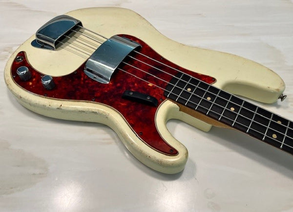 NEW Danocaster P Bass Olympic White ! – Watchtower Guitars