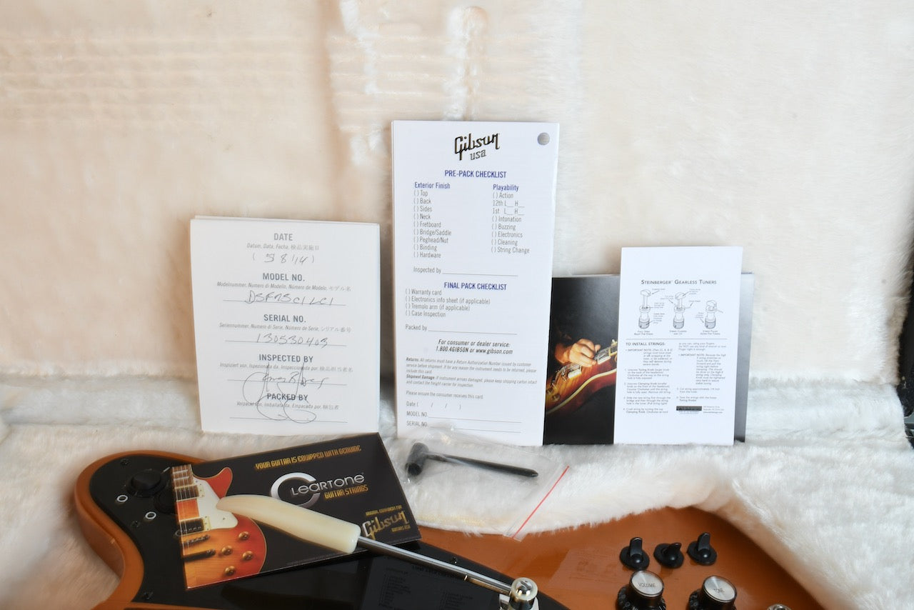 2013 Gibson Skunk Baxter Signature Firebird Copper Metallic ...