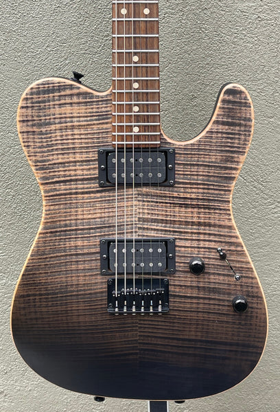 2017 Tom Anderson Cobra Satin Black Surf – Watchtower Guitars