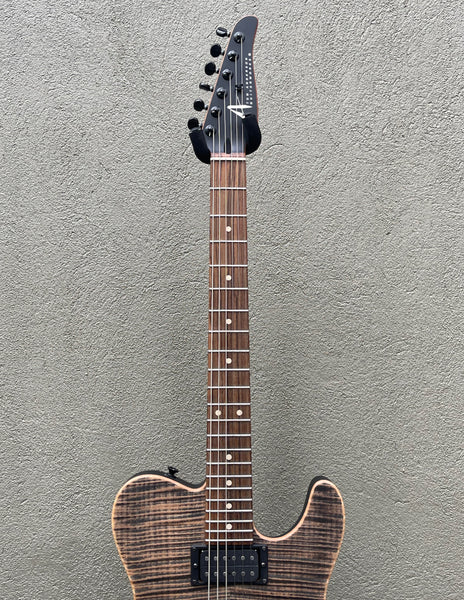 2017 Tom Anderson Cobra Satin Black Surf – Watchtower Guitars