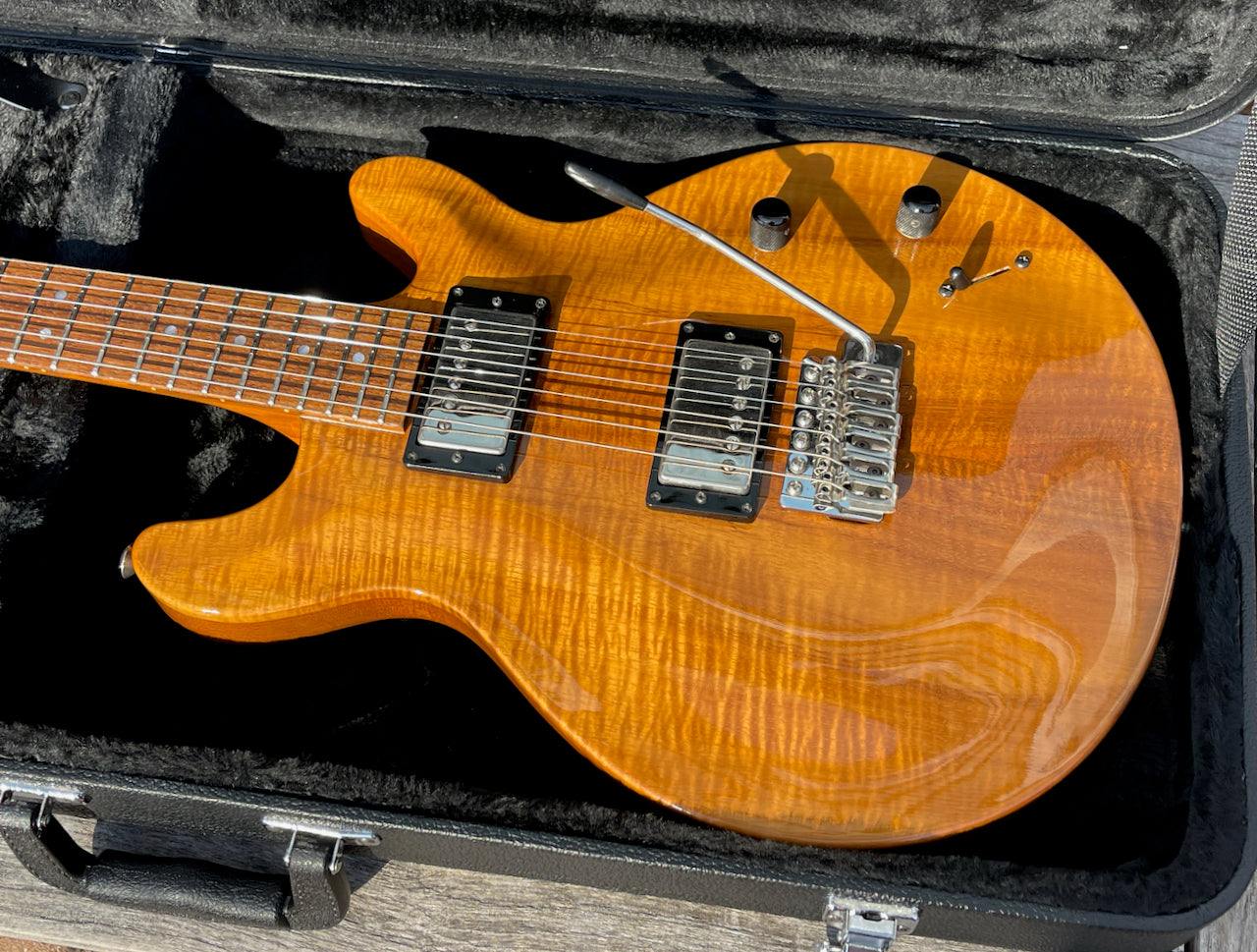 1996 Hamer Mirage II Koa Top – Watchtower Guitars