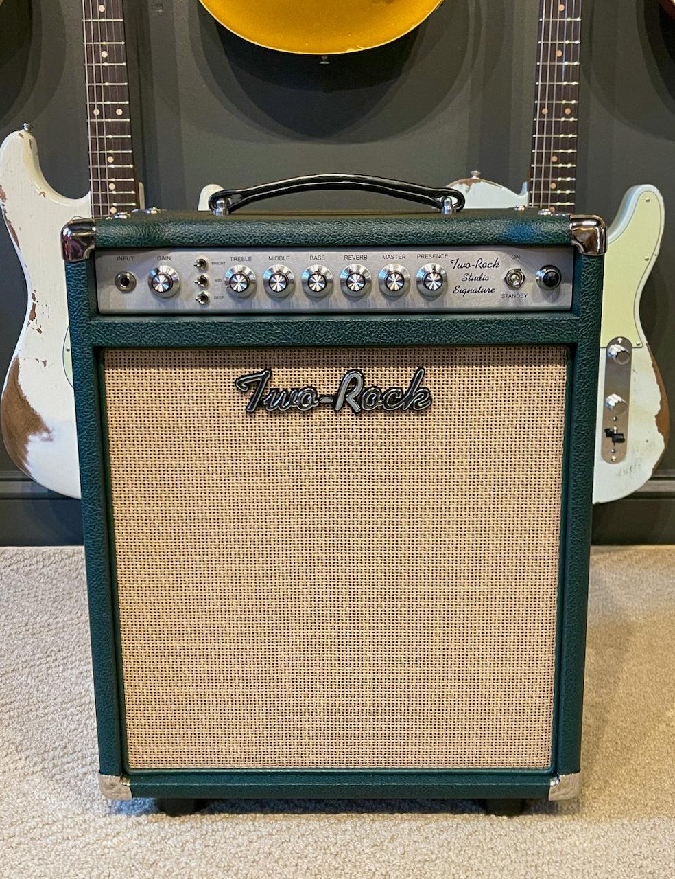 Two Rock Studio Signature 1x12 Combo British Racing Green – Watchtower ...