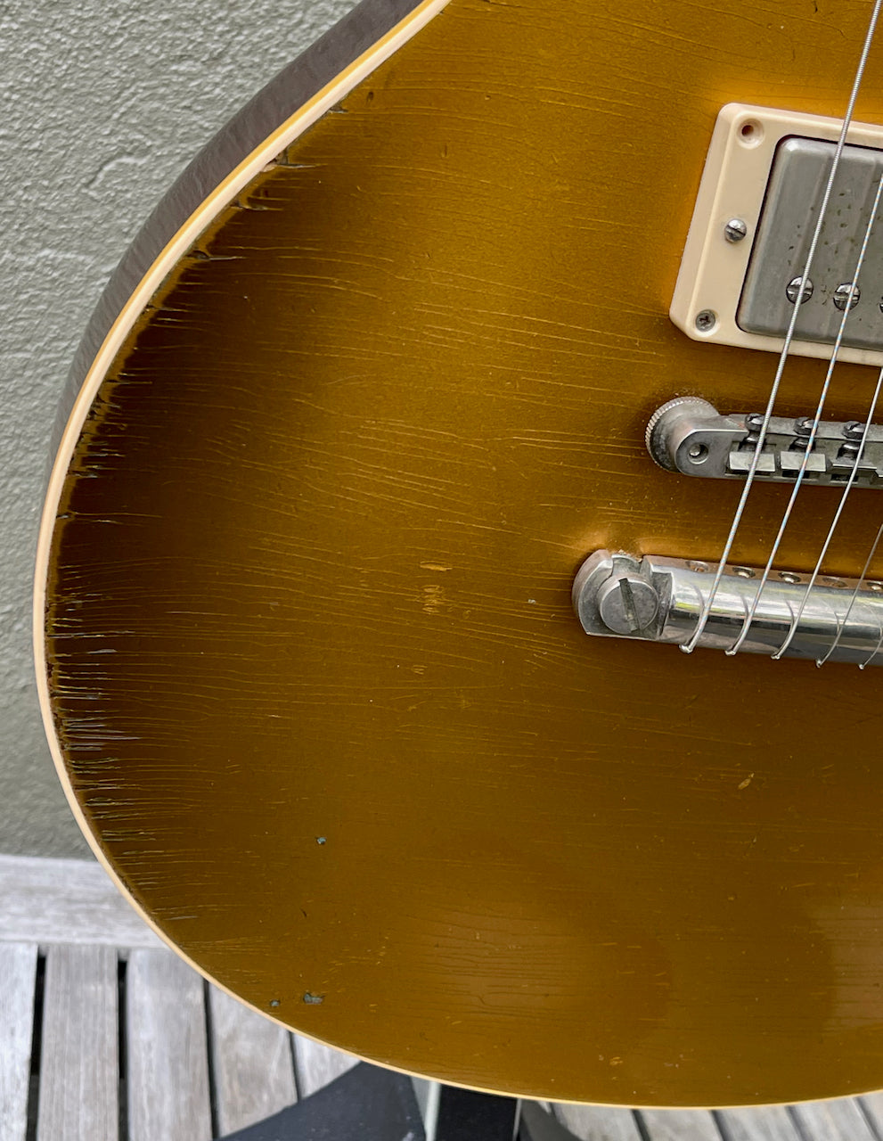 2002 Gibson 1957 Les Paul Reissue Dicky Betts Murphy Ultra Aged Goldto ...