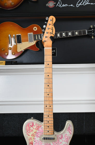 1968 Original Fender Neck Crook Telecaster Aged Gold Paisley Voodoo TE ...