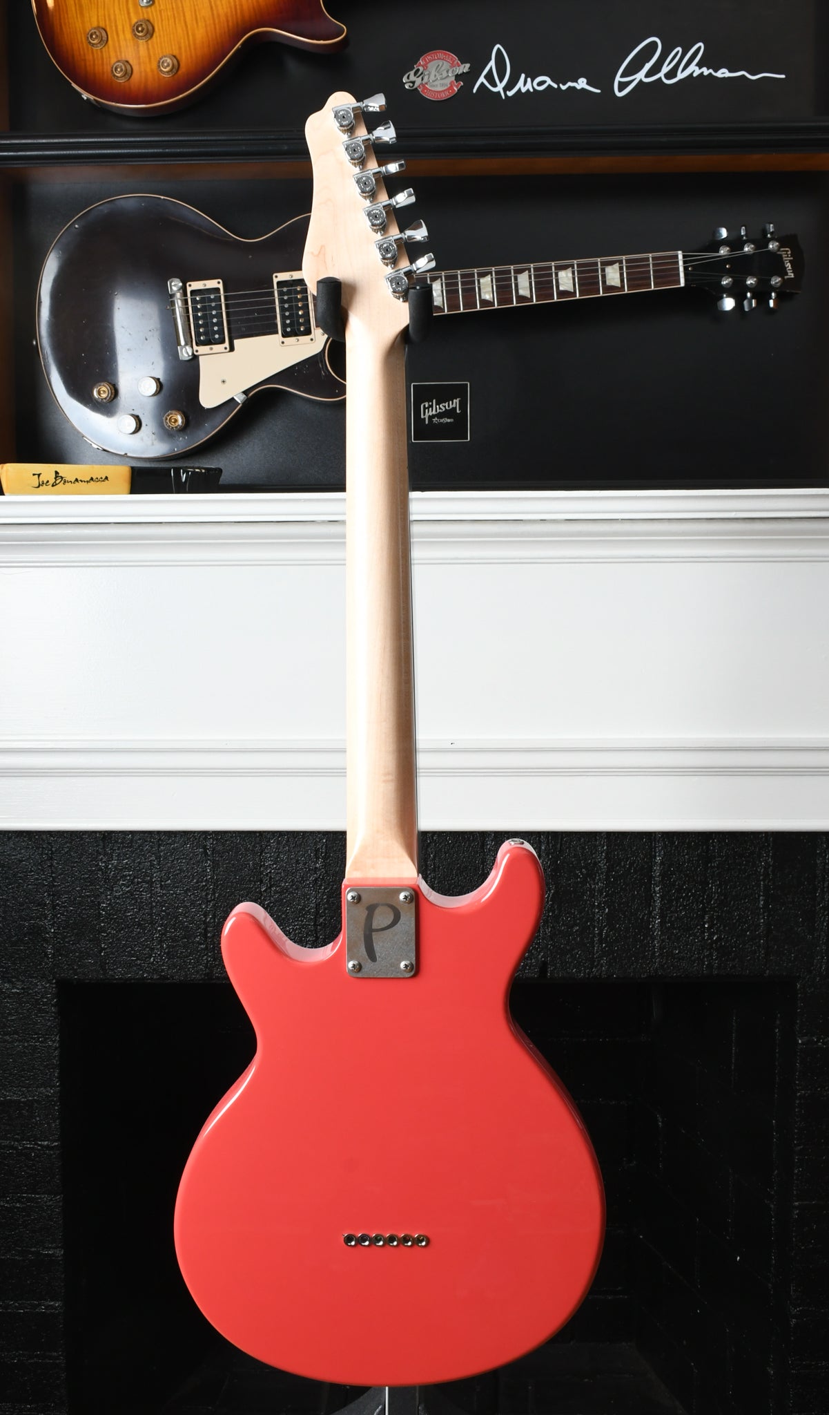 Porter Guitars Khrosis Custom Fiesta Red Multiple Loaded Pickguards ...