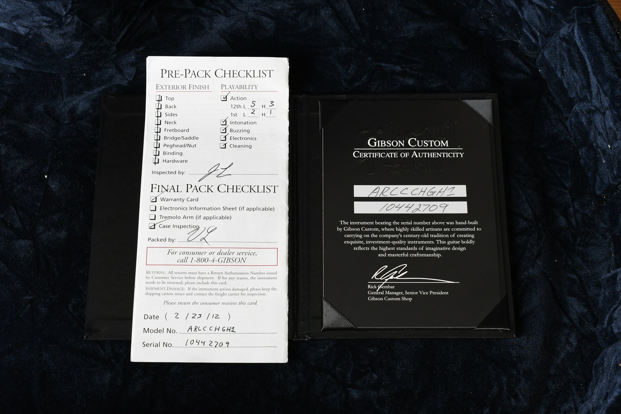 2012 Gibson Custom Shop BB King Lucille Signature Cherry Red ...